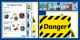 Mechanics/Garage Role Play Badges