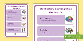 21st Century Skills Display Poster (teacher made) - Twinkl