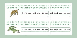 Jungle and Rainforest Word Mat | Ages 3–7 | Twinkl Resources