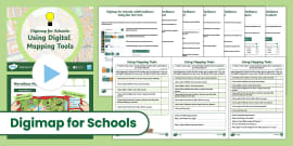 FREE! - KS2 Digital Mapping: Grid References - Twinkl - KS2