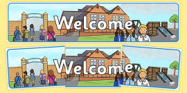 OSHC Welcome Display Lettering (teacher made) - Twinkl