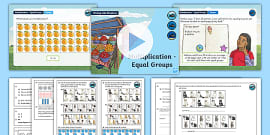 👉 Year 1 Maths Equal and Unequal Groups Worksheet Pack