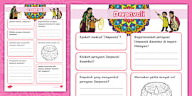 Kad Ucapan Deepavali - Happy Deepavali Malay Quotes - Twinkl