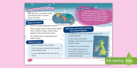 Oceans Fact File (teacher made) - Twinkl