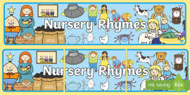 Nursery Rhyme Pictures for EYFS (teacher made)