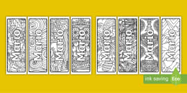 FREE! - Billy Name Simple Colouring Bookmarks (teacher made)