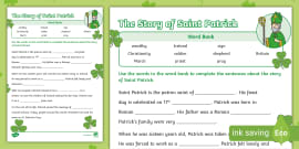 KS1 The Story of Saint Patrick Sequencing Cards - Twinkl
