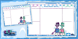 Skip into Spelling: Y5/Y6 Training Log (teacher made)