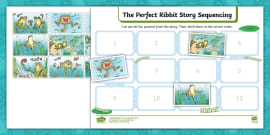 The Perfect Ribbit Story Sequencing Cards (Teacher-Made)