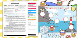 FREE! - Lighthouse Keepers Lunch Word mat - Primary Resources