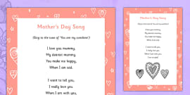 Mother's Day Poem (teacher made) - Twinkl