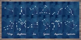 Constellation Dot to Do Worksheets - Primary Resource