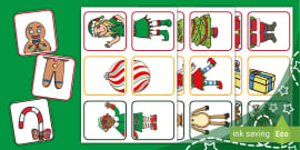 Winter CVC Word Game (teacher made) - Twinkl