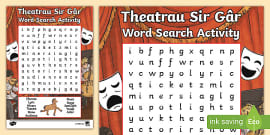 Drama Word Search (teacher made) - Twinkl