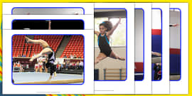 Gymnastic Rolls Display Posters (teacher made)