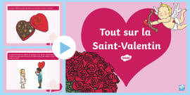 Cartes de Vocabulaire de la Saint Valentin (Lehrer gemacht)