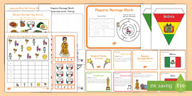 Mexican Heritage Month I Spy Activity (teacher made)