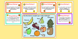 FREE! - Maths Problem Cards Year 6 (teacher made)