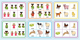 Animal Bingo (teacher made) - Twinkl