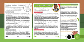 Remarkable Black Canadians Reading Comprehension Pack