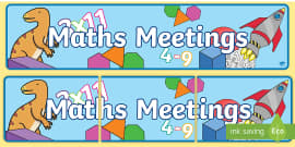 Magic Maths Area Display Banner (teacher made) - Twinkl