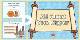 KS2 Yom Kippur Activity (teacher made)