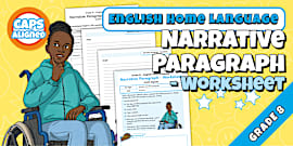 * NEW * Grade 8 English Home Language Writing Assessment Term 4