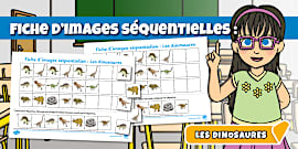 Fiches d'activités : schémas de dinosaures à compléter
