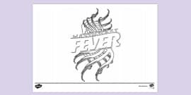 AFL Logo Colouring Page | Colouring Sheets (teacher made)