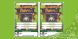 Spanish Party Invitation Template | MFL Resources | KS2