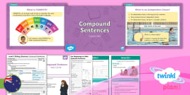 Compound Sentences Poster (teacher made) - Twinkl