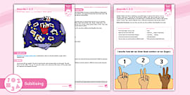 👉 Show Me 1, 2, 3 Interactive Subitising Game | EYFS Maths