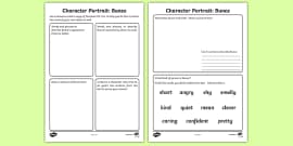 Favourite Character Worksheet (teacher made) - Twinkl
