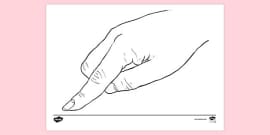Arrow Pointing Up Colouring Sheet | Colouring Sheets