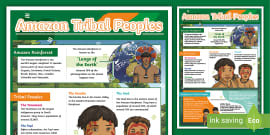 Who Lives in the Amazon Rainforest? - CfE PowerPoint