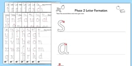 Letter Formation Template Pack | Handwriting (teacher made)