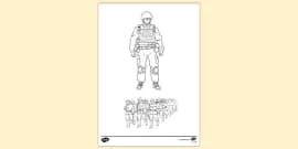 FREE! - Army Colouring Page | Colouring | Colouring Sheets