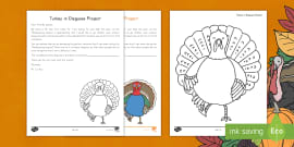 Turkey in Disguise Poem and Reading Comprehension Activity