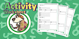Maths: Breaking Down Subtraction Method: Information sheet