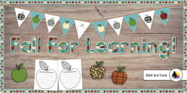Fall Apple Bulletin Board Ideas | Resource | Twinkl USA