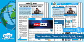 What is Fake News? - Examples for Children - Twinkl