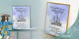 Peter Pan Quotes Inspirational Posters Pack (teacher made)