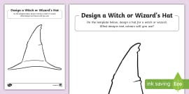 Make a Witch's Hat Craft Activity (teacher made) - Twinkl