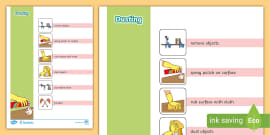 Washing Dishes Multi-Step Sequencing Cards (teacher made)