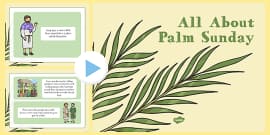 Palm Sunday Story PowerPoint | Primary Resources