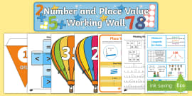 Maths Working Walls KS2 - Maths Display Board (teacher made)