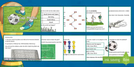 Football World Cup Stadium Role Play Challenge Cards - challenge