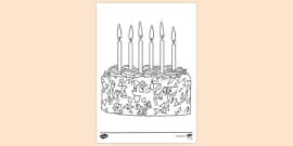 FREE! - 7th Birthday Colouring Page | Colouring Sheets | Twinkl