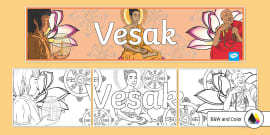 Vesak Activity Sheet for 3rd-5th Grade (teacher made)