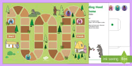 Little Red Riding Hood CVC Word Games | Teacher-Made